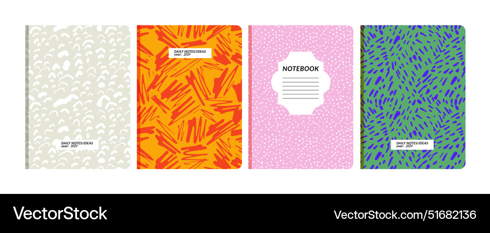 Abstract Cover Page Templates Royalty Free Vector Image