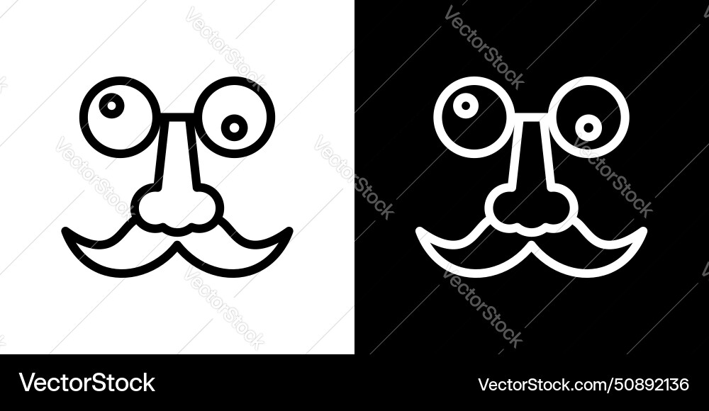 Joke day icon set april fool jester symbol Vector Image