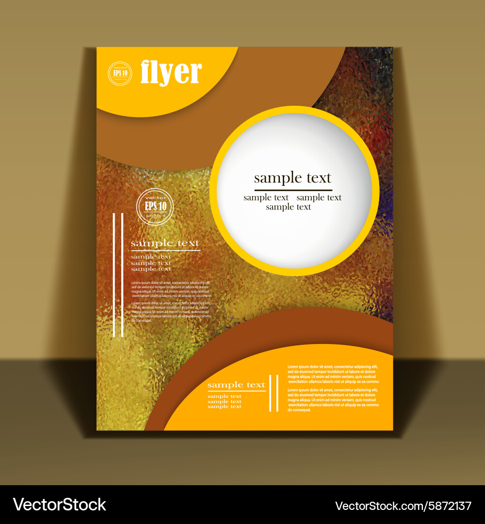 Abstract design booklet Royalty Free Vector Image