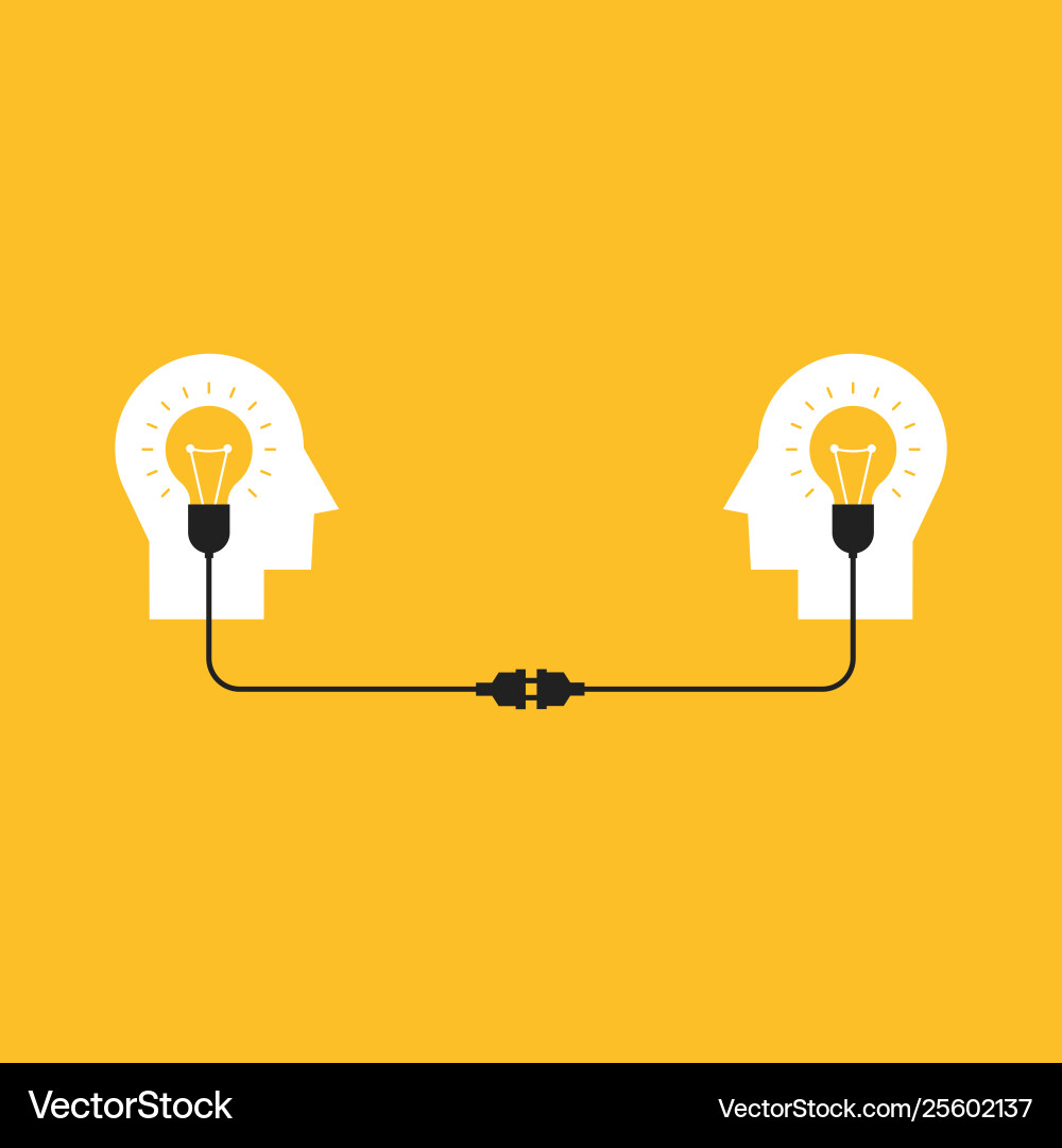 Creative idea concept inspiration process Vector Image