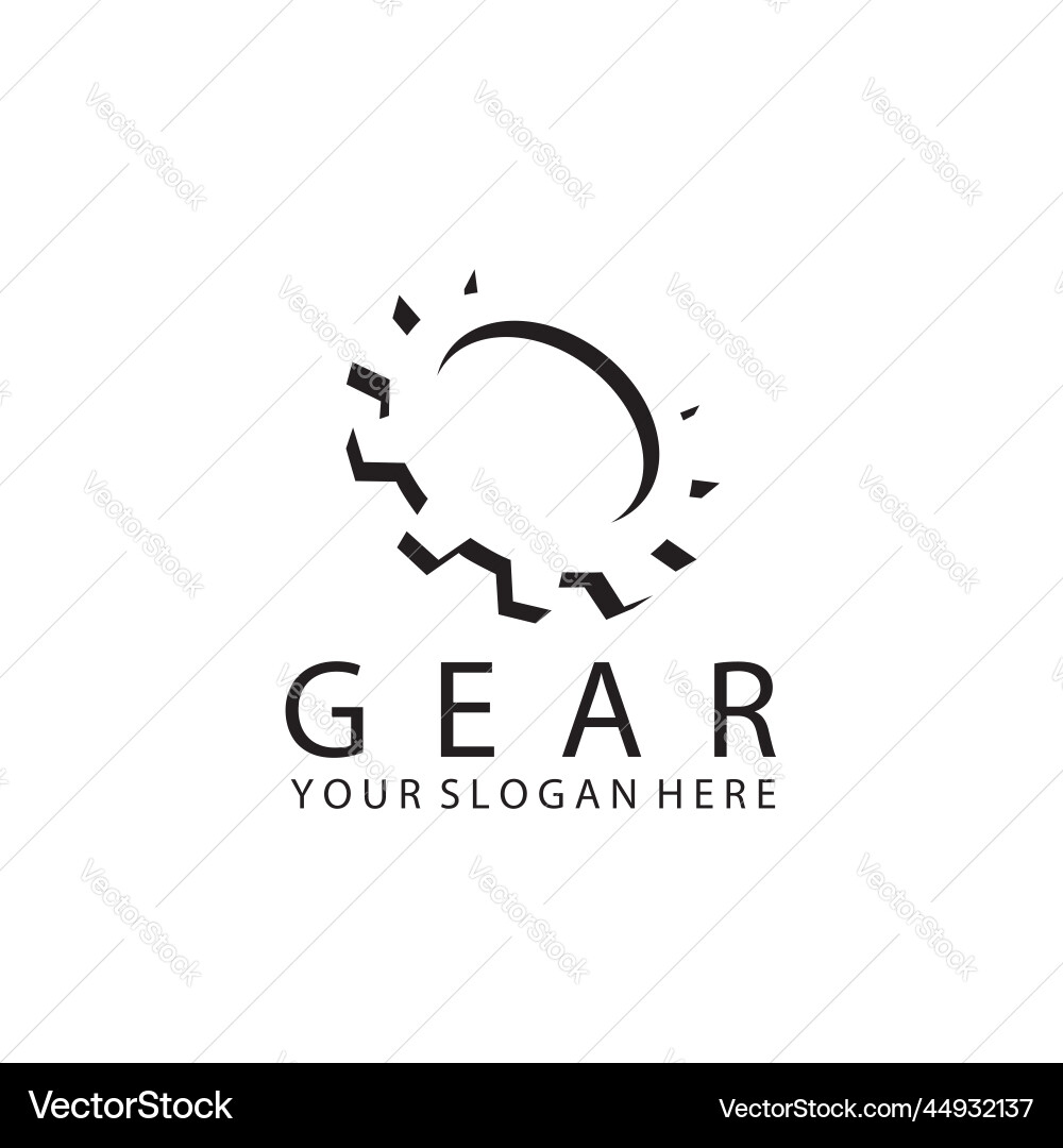 Gear sign icon Royalty Free Vector Image - VectorStock