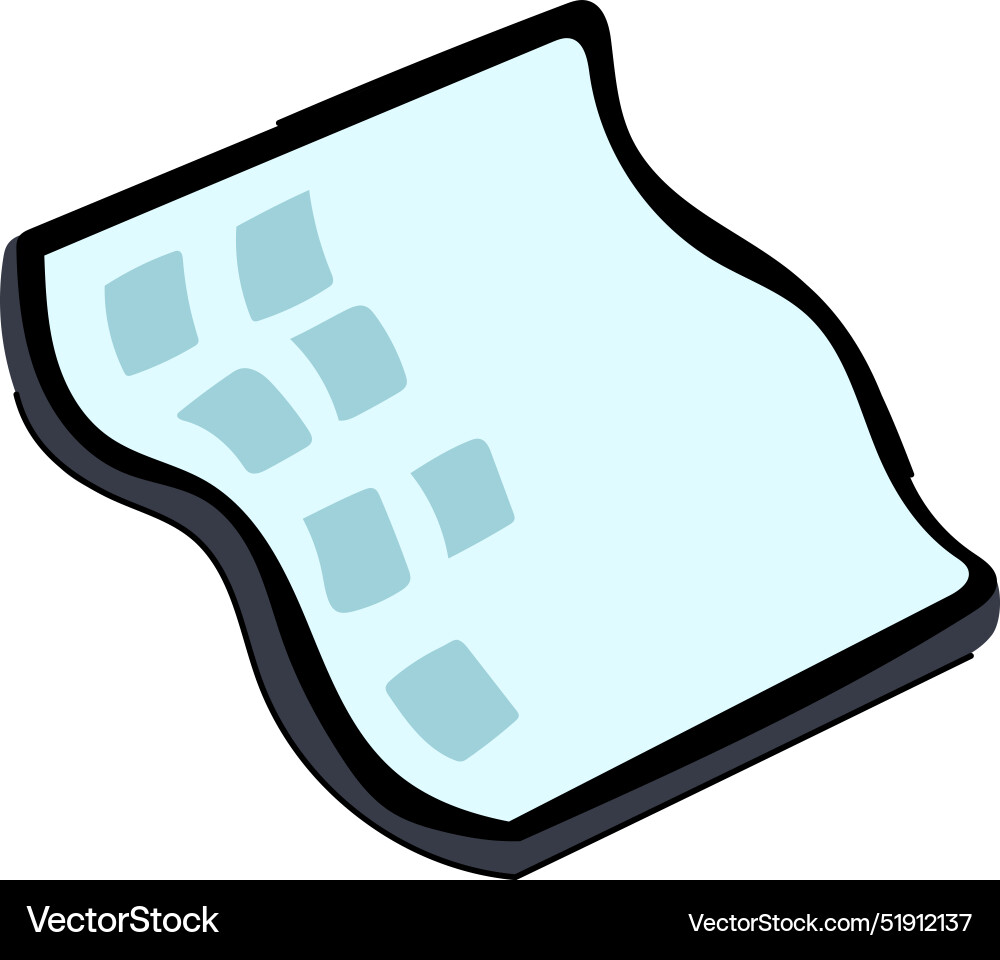 Work flexible screen cartoon Royalty Free Vector Image