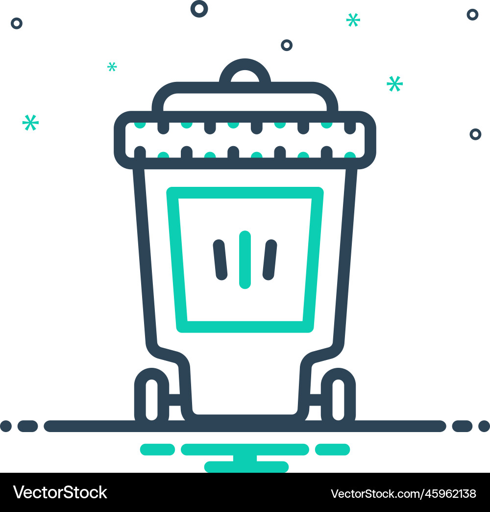 Bin Royalty Free Vector Image - VectorStock