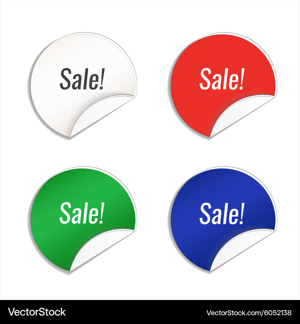 Blank template label Royalty Free Vector Image