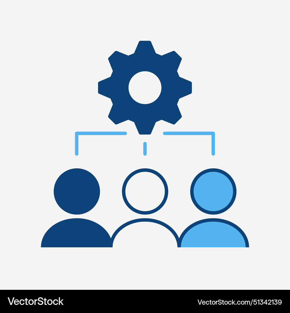 Equality gets job and career icon Royalty Free Vector Image
