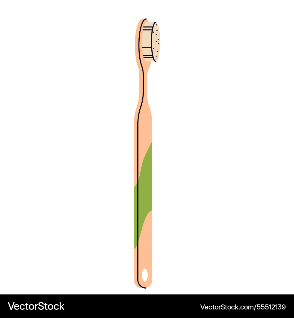 Isolated toothbrush oral brush icon mouth Vector Image