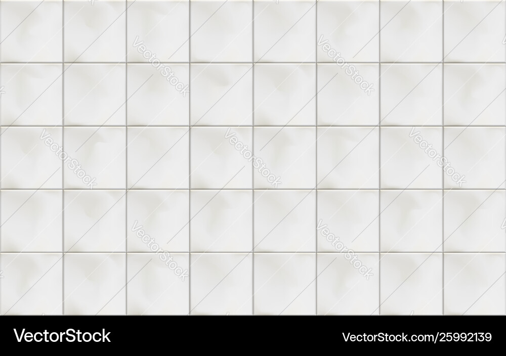 White marble ceramic tiles Royalty Free Vector Image