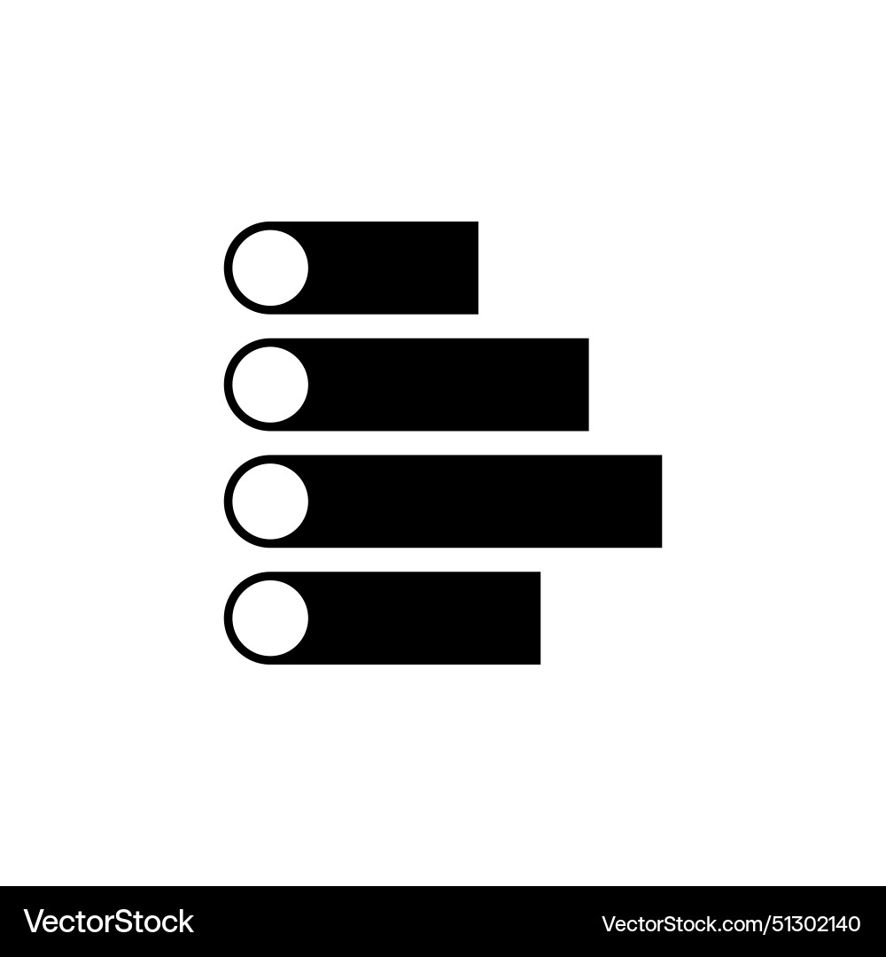 Layers strata flat icon Royalty Free Vector Image