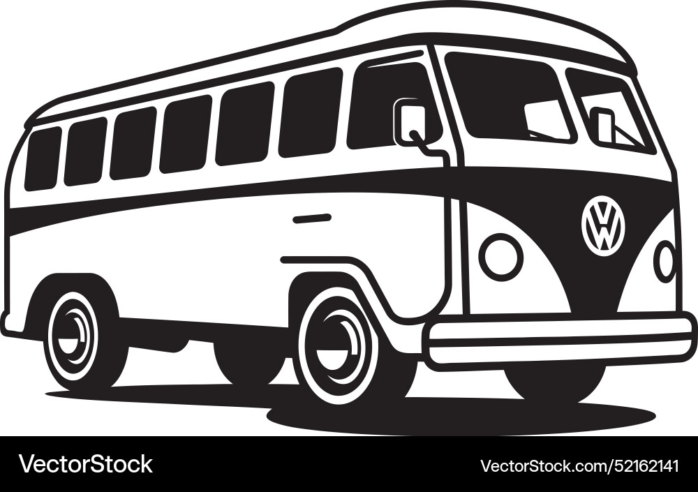 Cartoon school bus for back to designs draw Vector Image