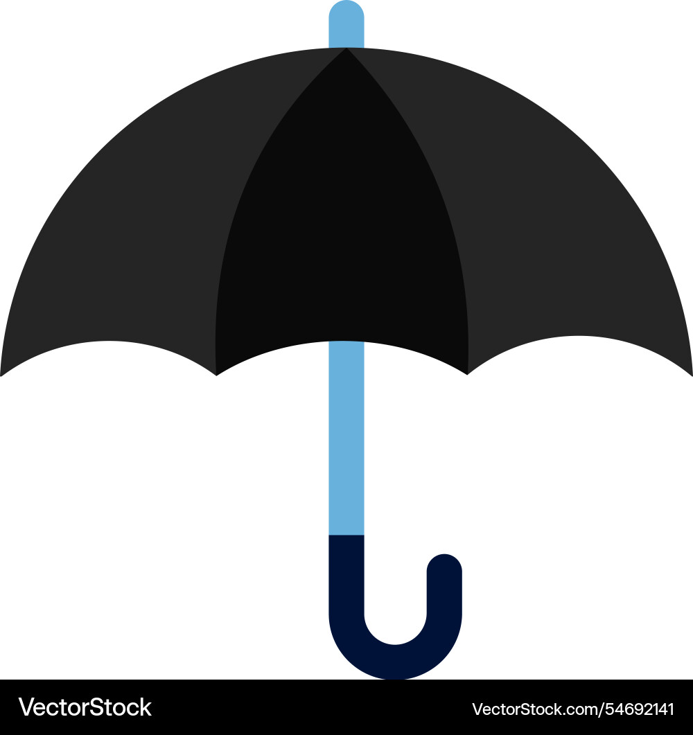 Umbrella - simple icon Royalty Free Vector Image