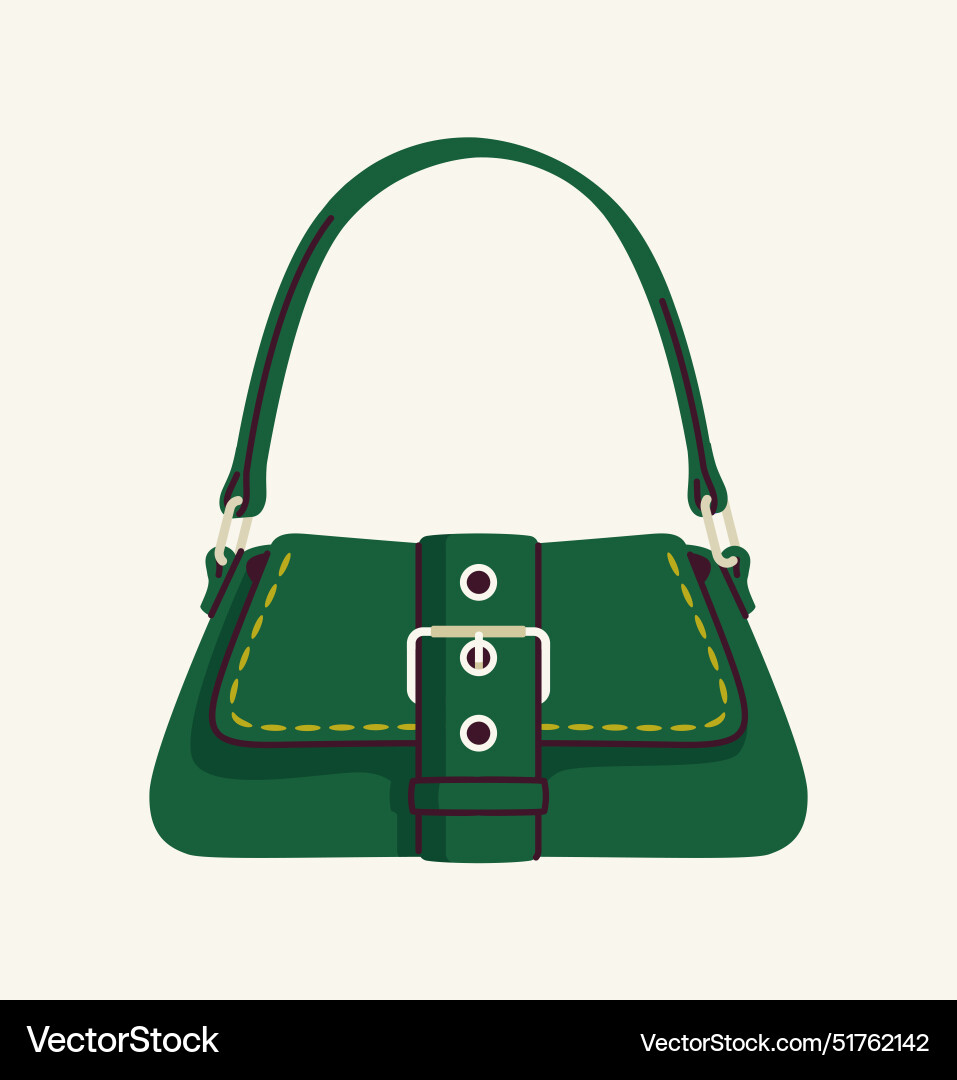 Trendy female bag Royalty Free Vector Image - VectorStock