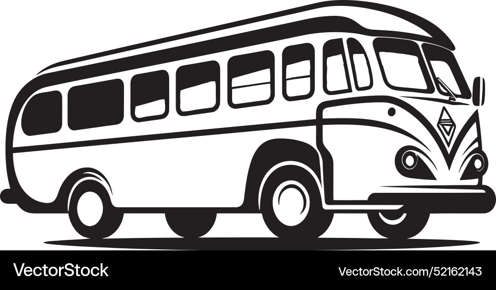 Bus route map for public transportation guides Vector Image