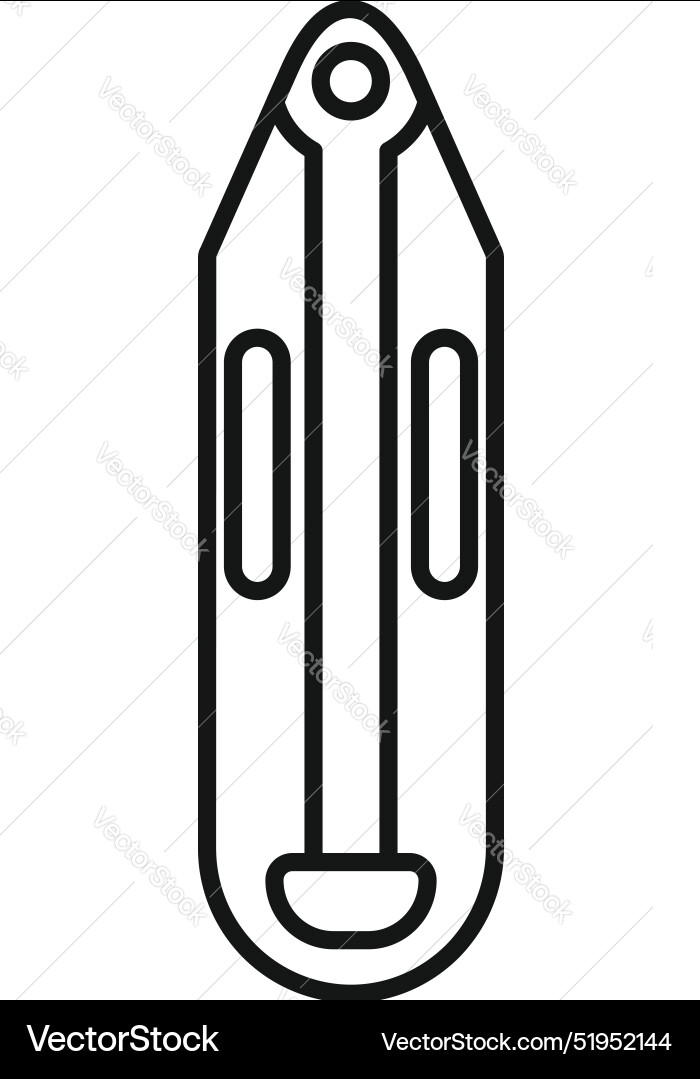 Inflatable boat floating on water surface icon Vector Image