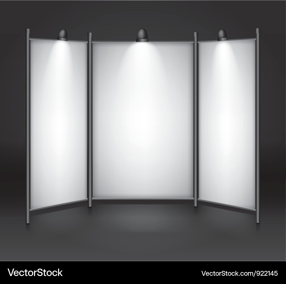 Info booth Royalty Free Vector Image - VectorStock