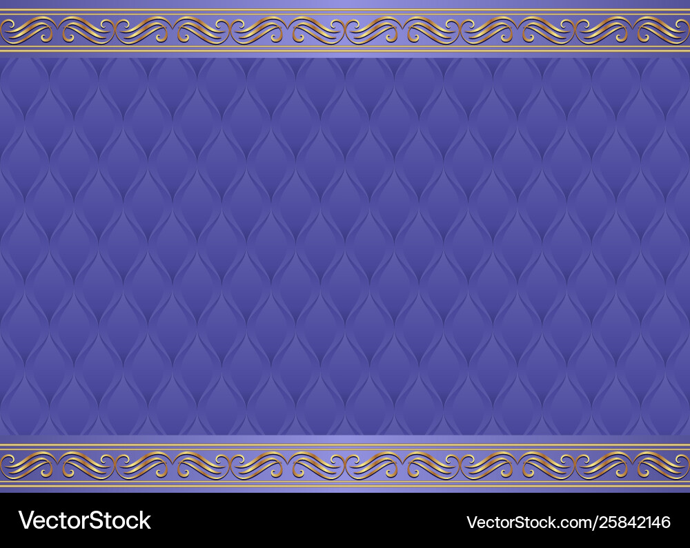 Ornate background with decorative pattern Vector Image