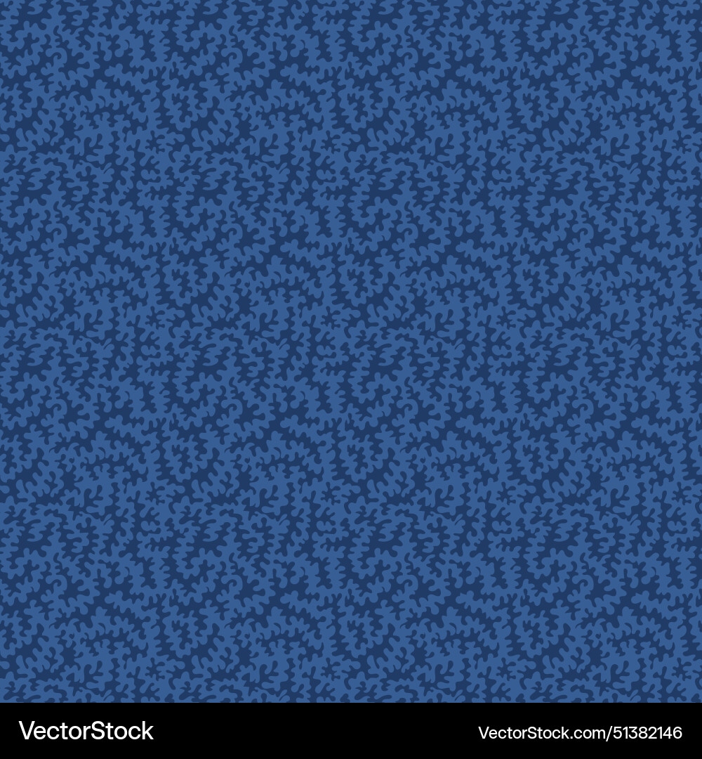 Seamless pattern with abstract blue wavy Vector Image