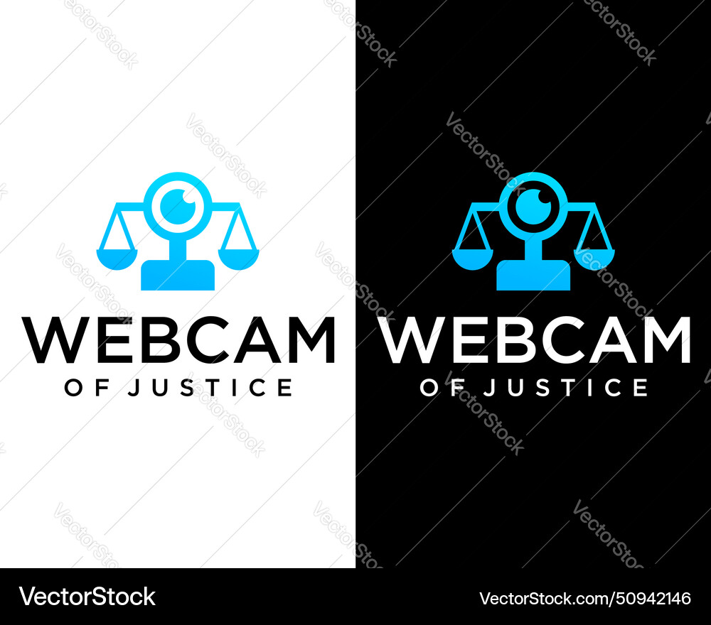 Webcam logo Royalty Free Vector Image - VectorStock