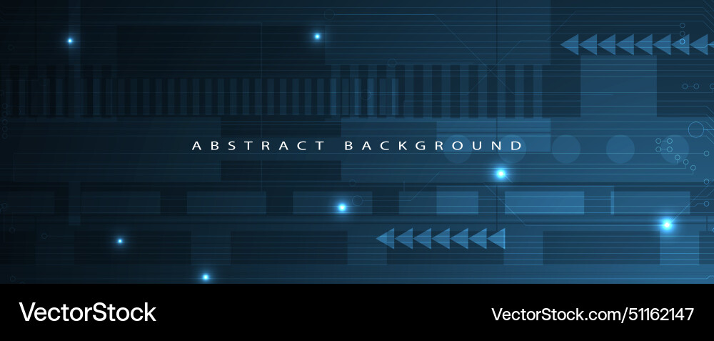 Abstract computer technology background network Vector Image