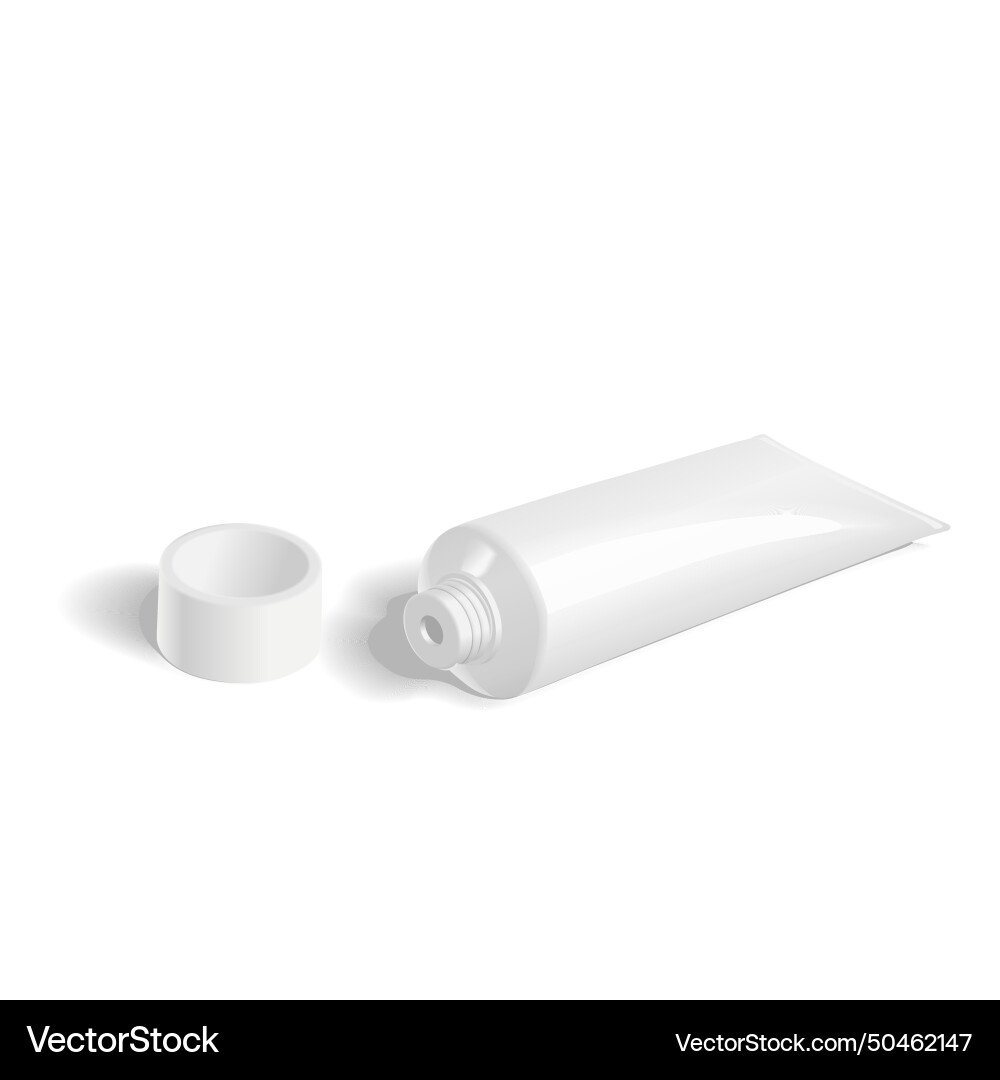Blank tube Royalty Free Vector Image - VectorStock