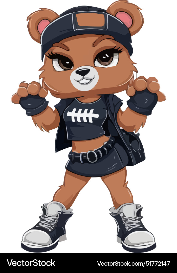 Cartoon pirate child with flag Royalty Free Vector Image