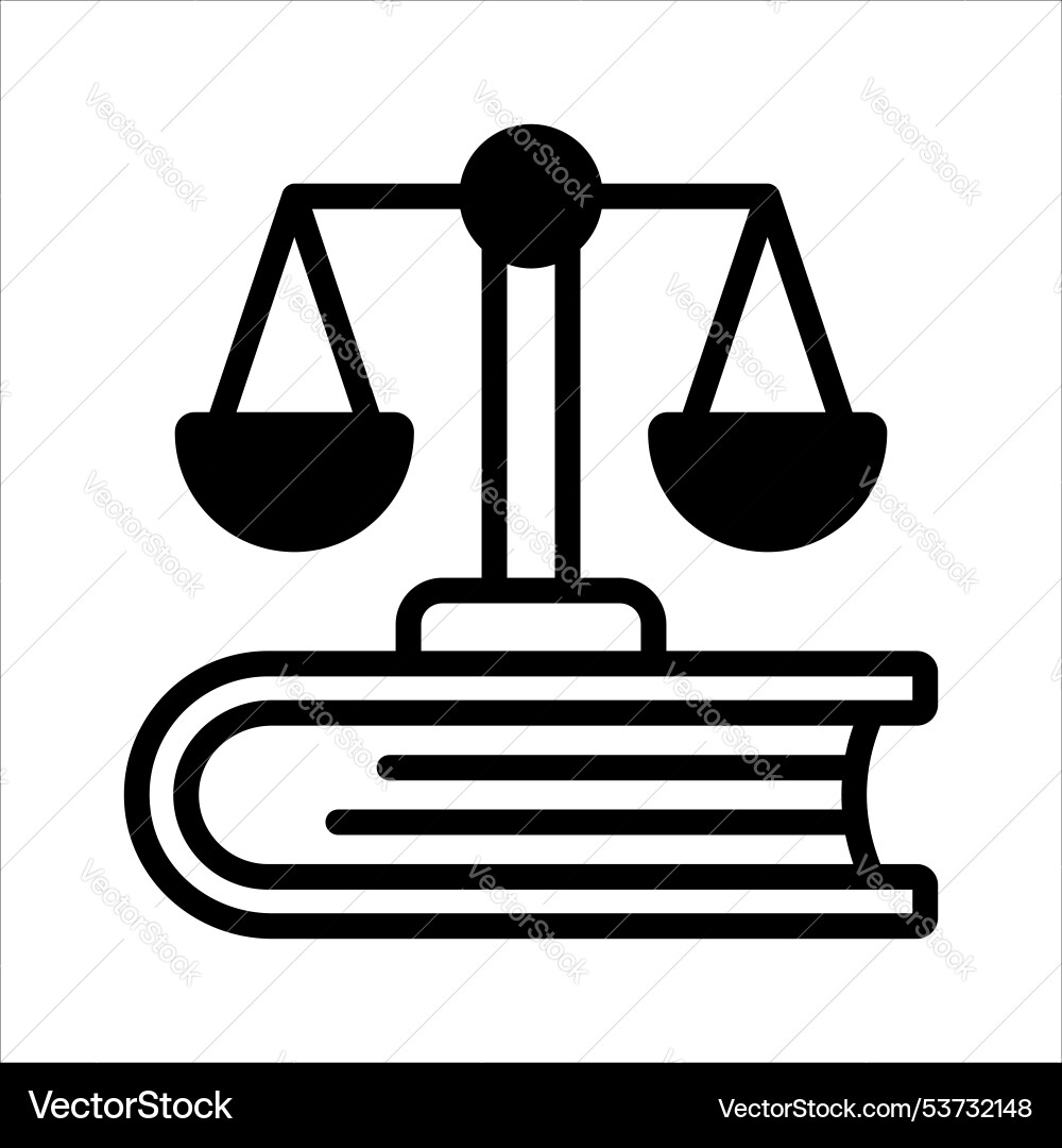 Law book Royalty Free Vector Image - VectorStock