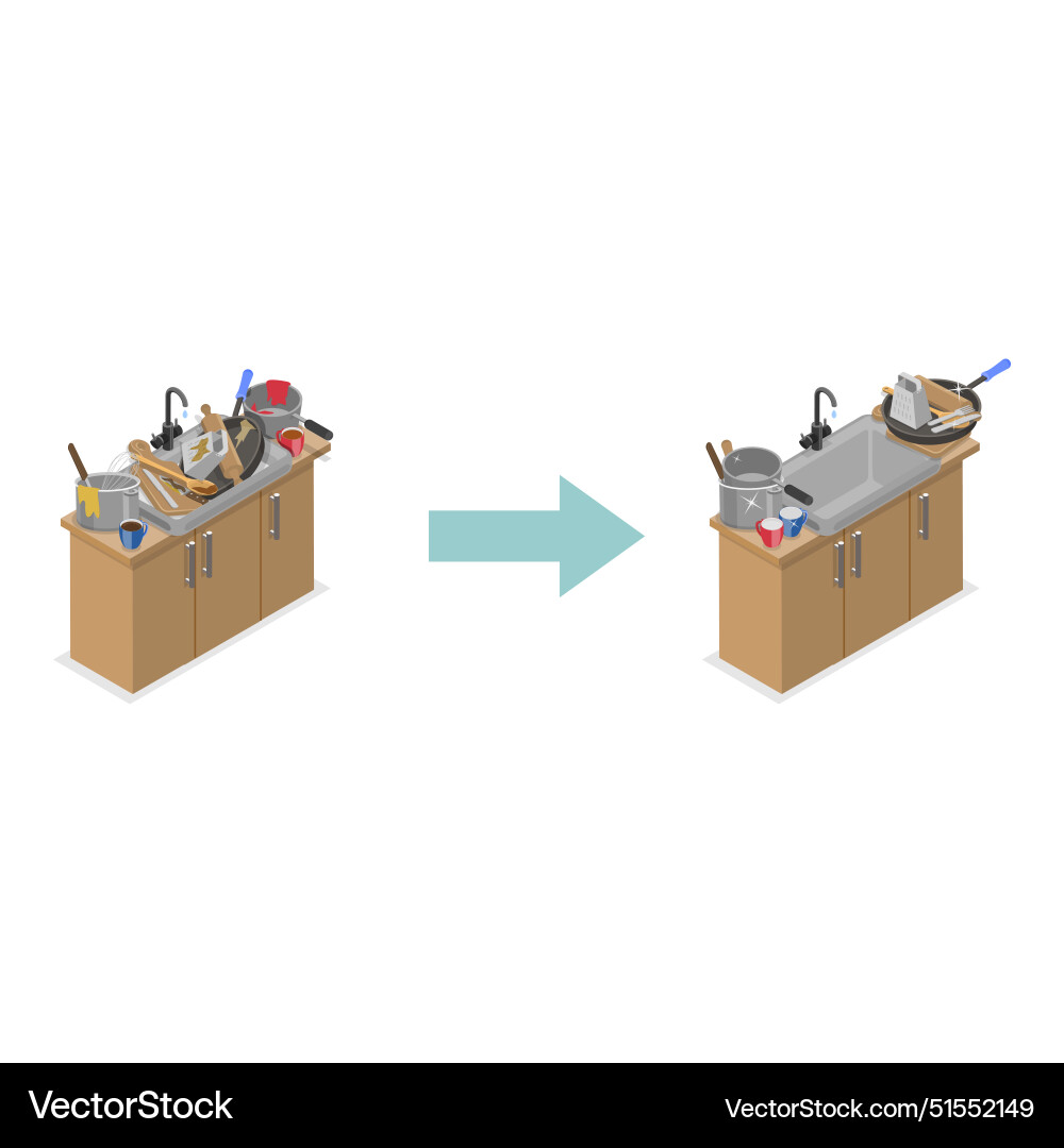 3d isometric flat Royalty Free Vector Image - VectorStock