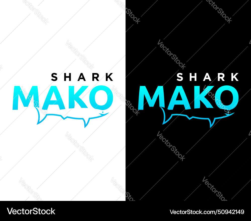 Shark logo Royalty Free Vector Image - VectorStock