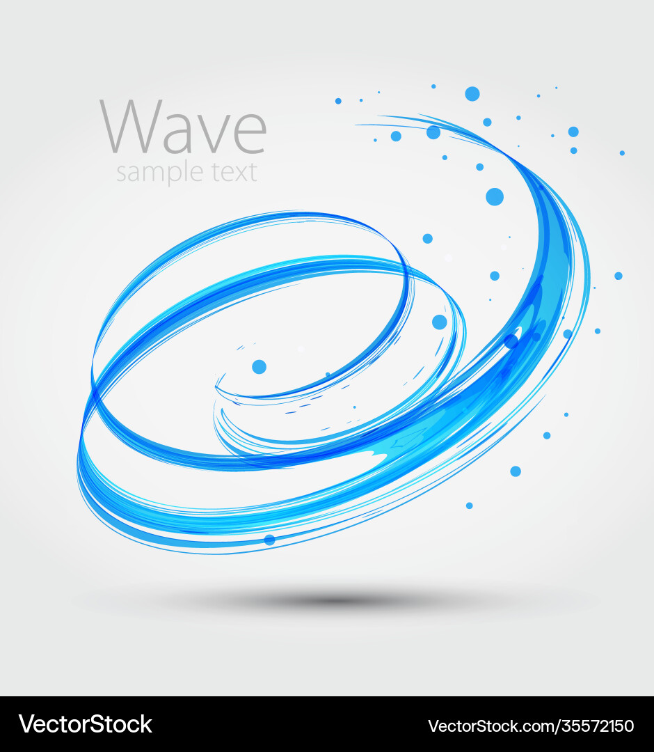 Abstract Wave Pattern Royalty Free Vector Image