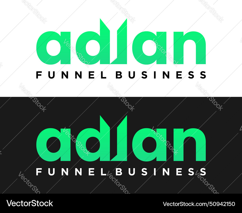 Funnel logo Royalty Free Vector Image - VectorStock