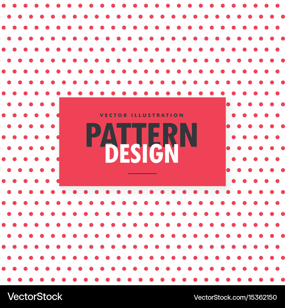 Red Polka Dot Background Royalty Free Vector Image