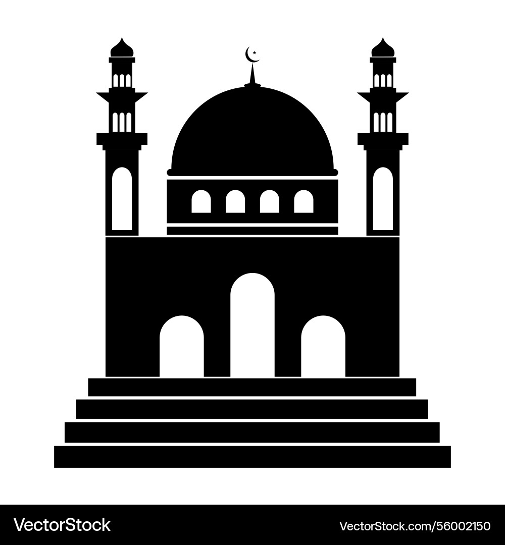 Taj mahal Royalty Free Vector Image - VectorStock