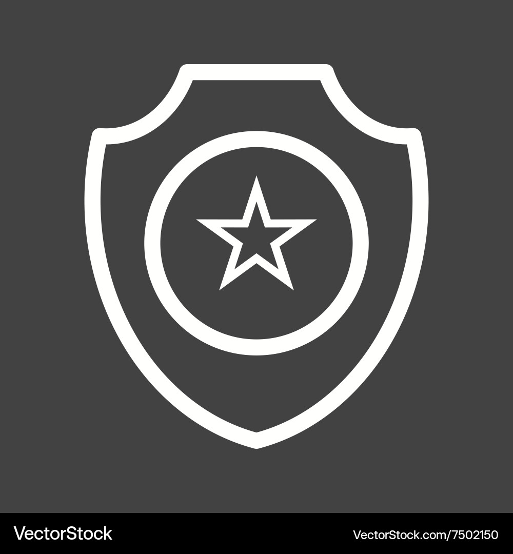 Victory Shield Royalty Free Vector Image - VectorStock