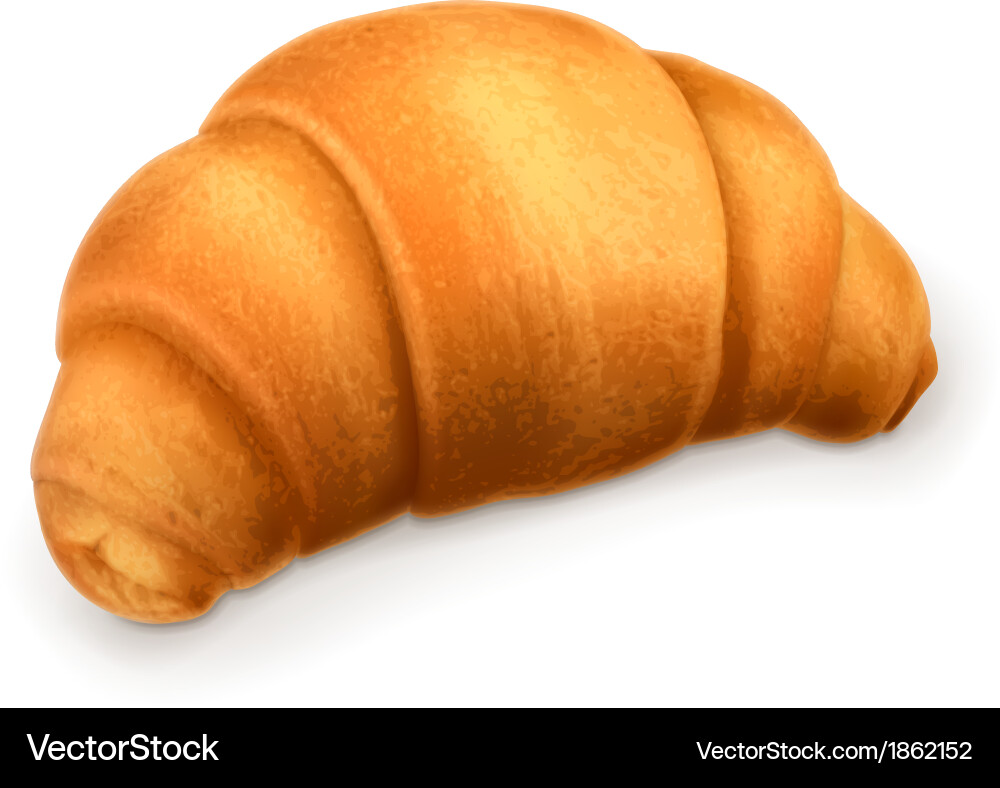 Croissant Royalty Free Vector Image - VectorStock