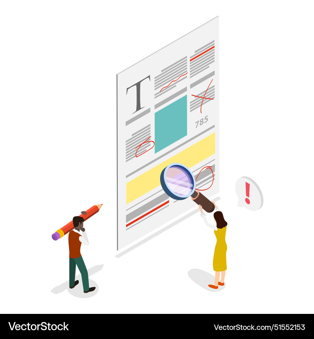 3d isometric flat Royalty Free Vector Image - VectorStock