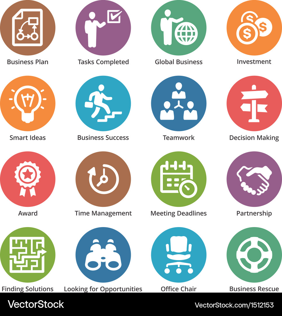 Business Icons Orange Vector Images (over 820,000)