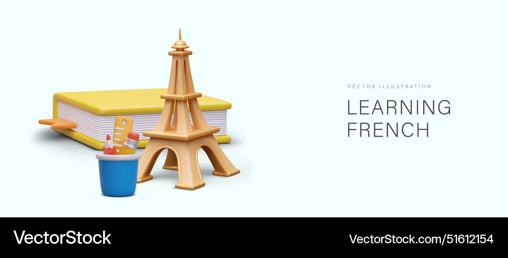 Advertising of educational courses schools Vector Image