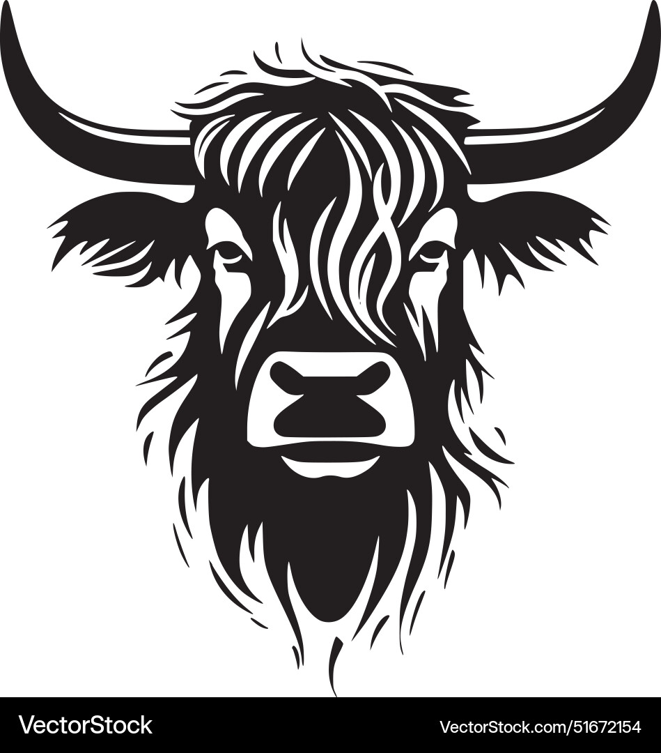 Scottish Highland Cow Vector Images (over 410)