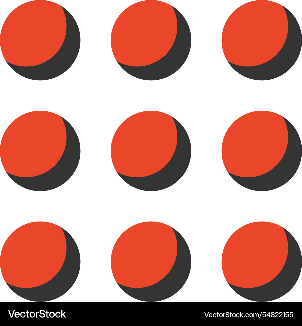 Ball shapes bauhaus volumetric design Royalty Free Vector