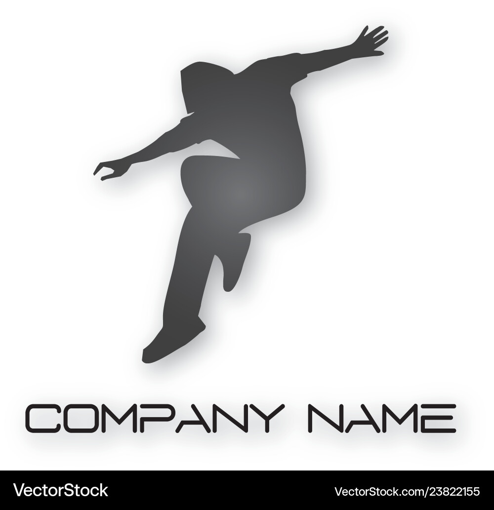 Dancer logo Royalty Free Vector Image - VectorStock