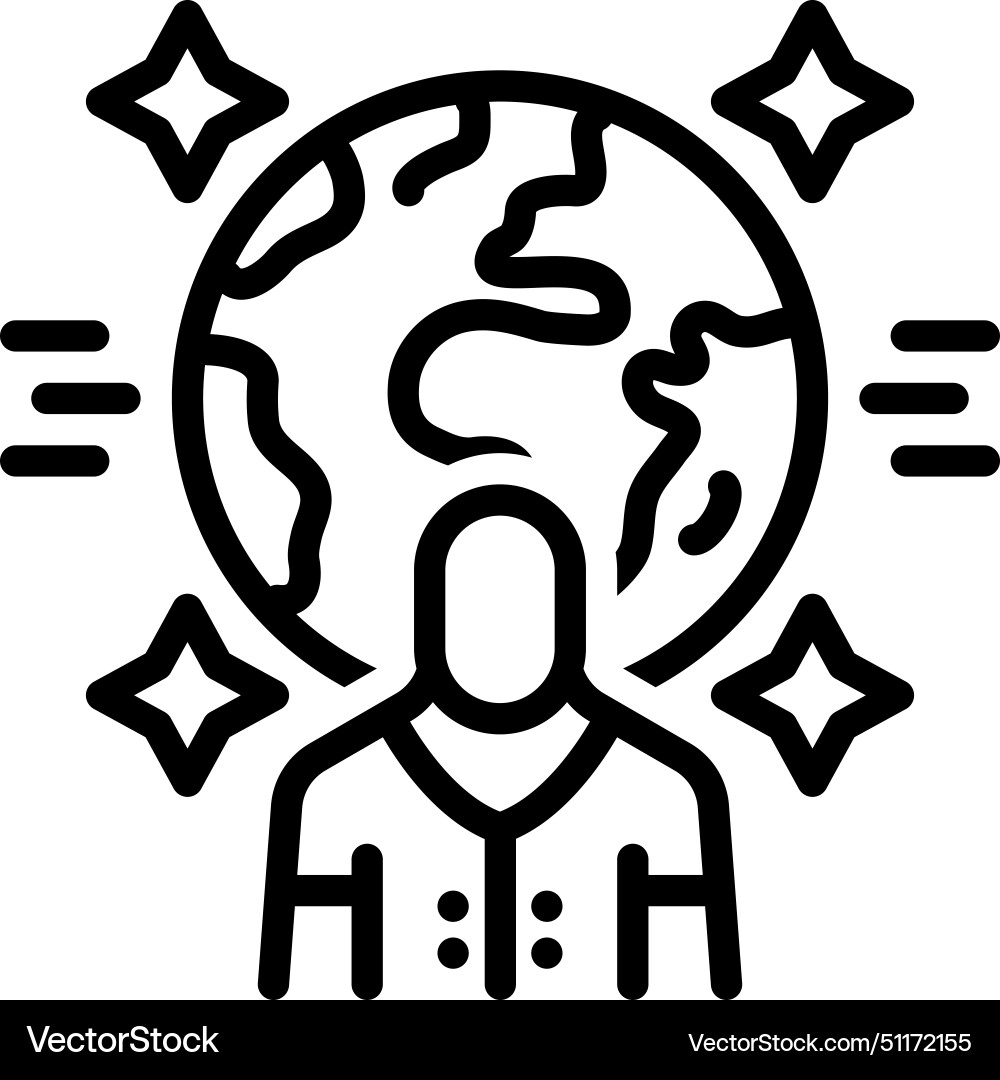 Human impact Royalty Free Vector Image - VectorStock