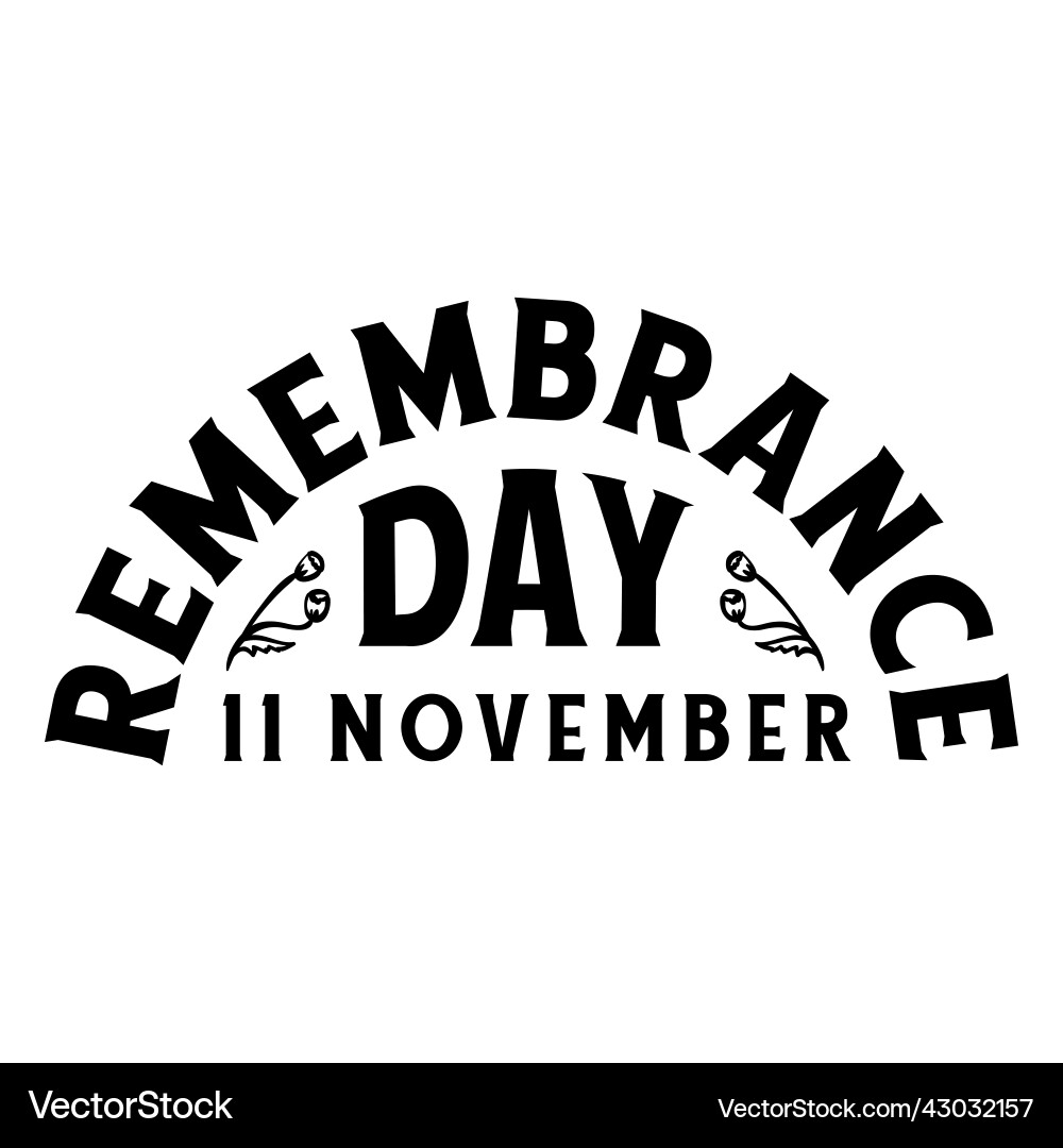 Anzac day november badge Royalty Free Vector Image