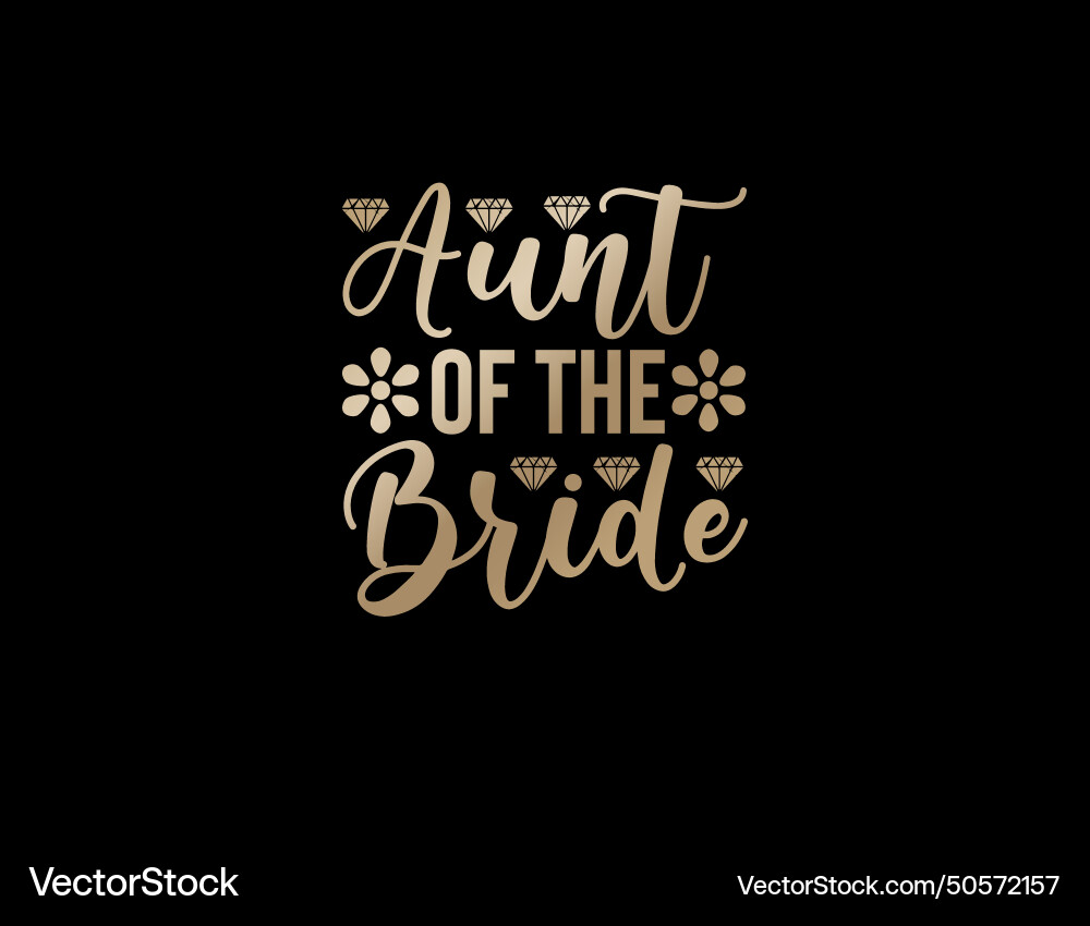 Wedding lettering t-shirt design Royalty Free Vector Image