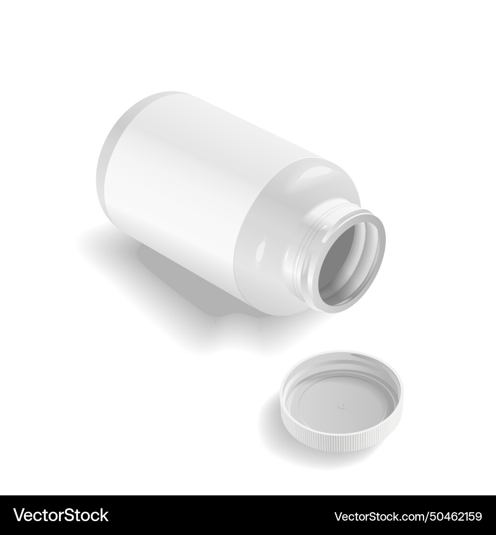 Medicine bottle Royalty Free Vector Image - VectorStock