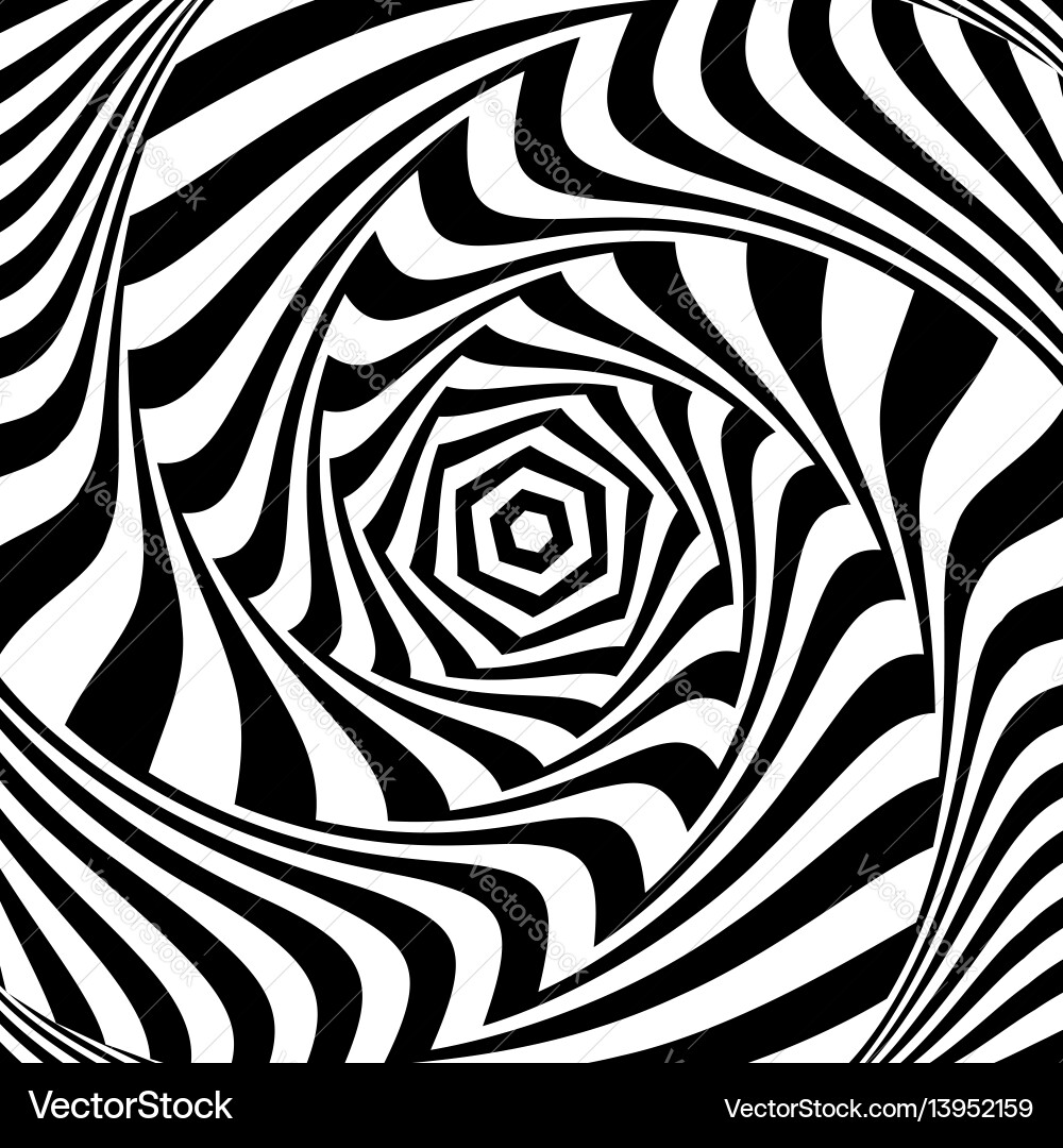Optical Vortex Royalty Free Vector Image - VectorStock