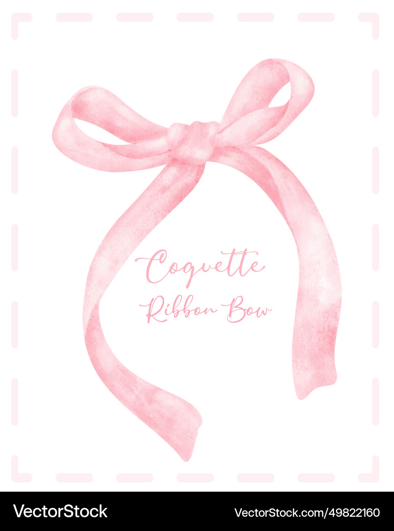 Süße Coquette ästhetische rosa Schleife Schleife