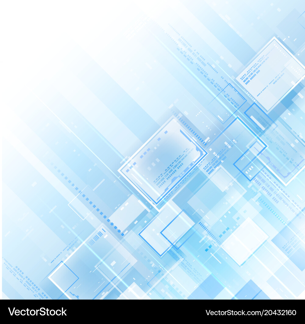 Modern Tech Background Royalty Free Vector Image