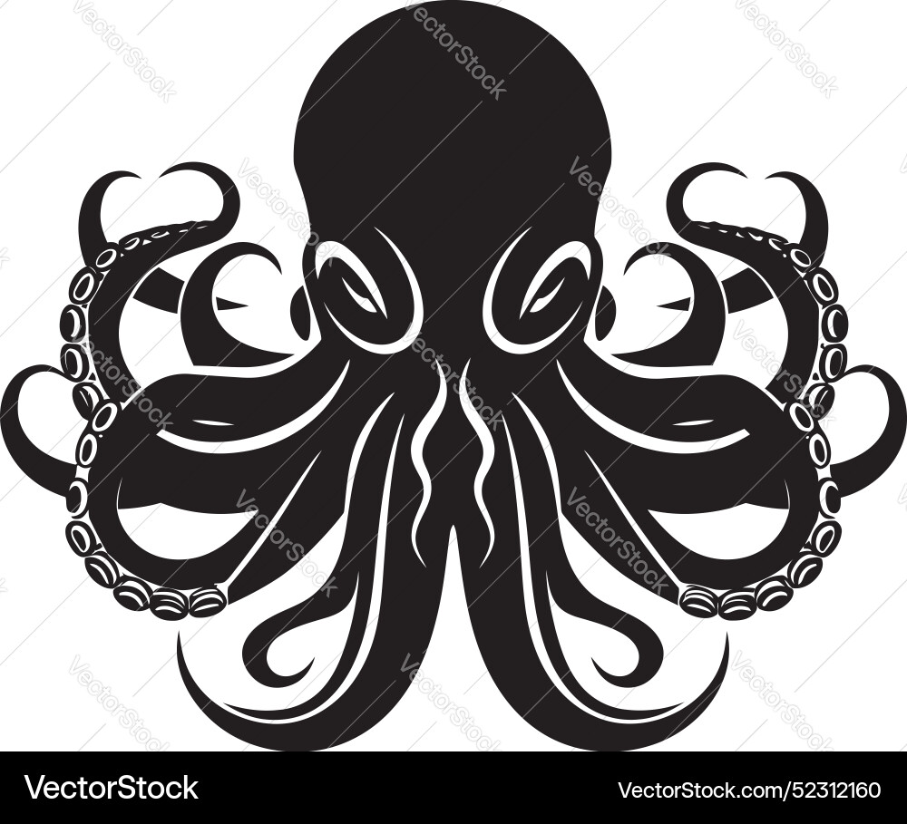 Oceanic opulence logo icon maritime monarch black Vector Image