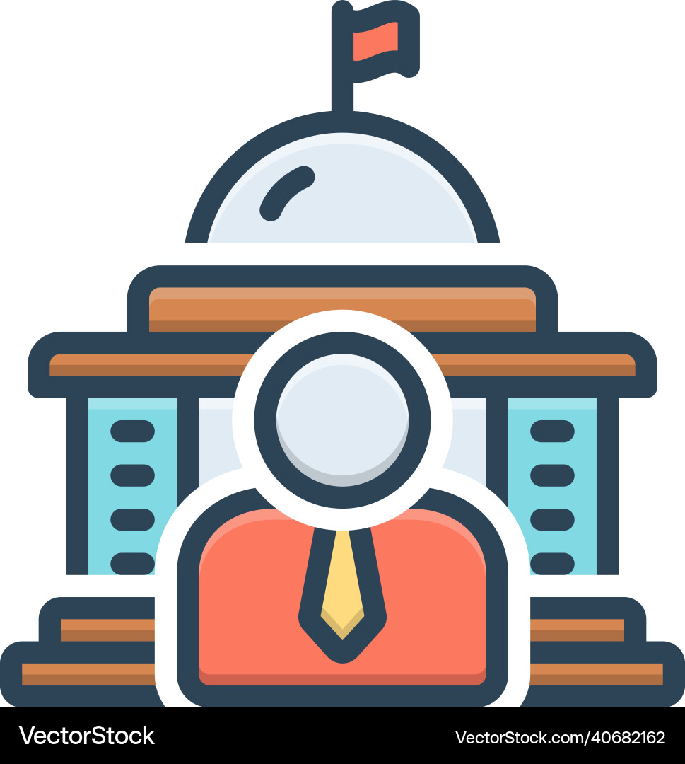 Governor Royalty Free Vector Image - VectorStock