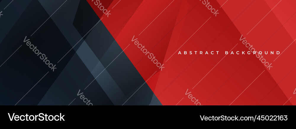 Black and red abstract banner dark grey – Royalty-Free Vector | VectorStock