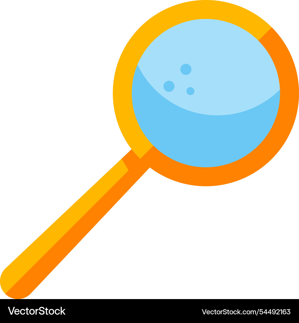 Magnifying glass icon Royalty Free Vector Image